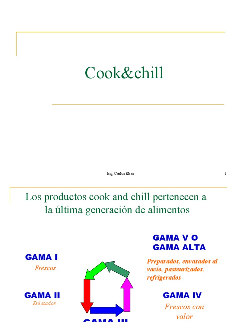 3.3 Cook and Chill, Cook and Freeze y Sous Vide | PDF | Alimentos ...