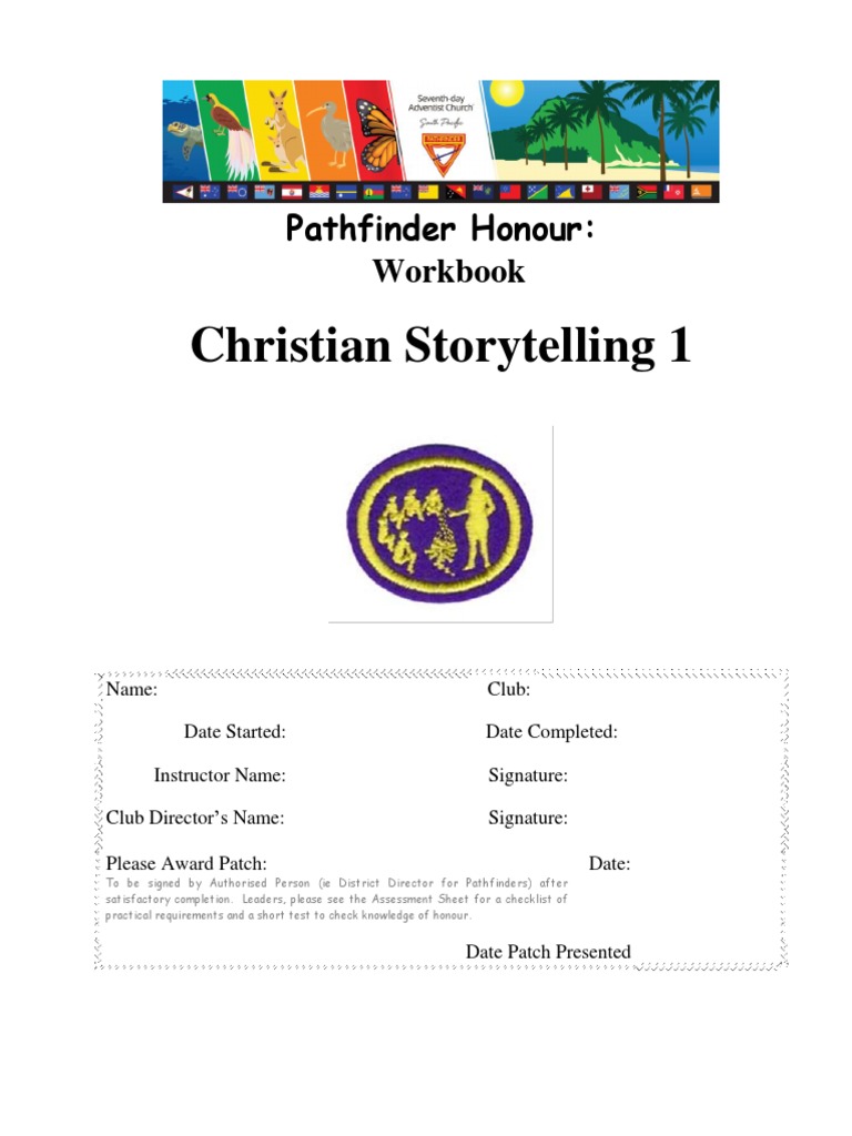 Christian Storytelling 1 Honour Workbook | PDF | Religion And Belief