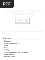 Types of Dental Extraction Forceps | PDF | Tooth | Beak