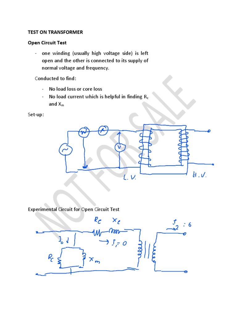 Sample Problems Transformers | PDF