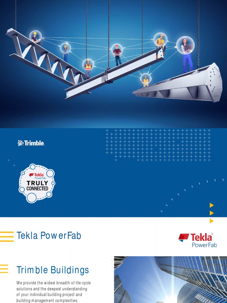 Tekla PowerFab: A Complete Connected Solution for Steel Fabrication ...