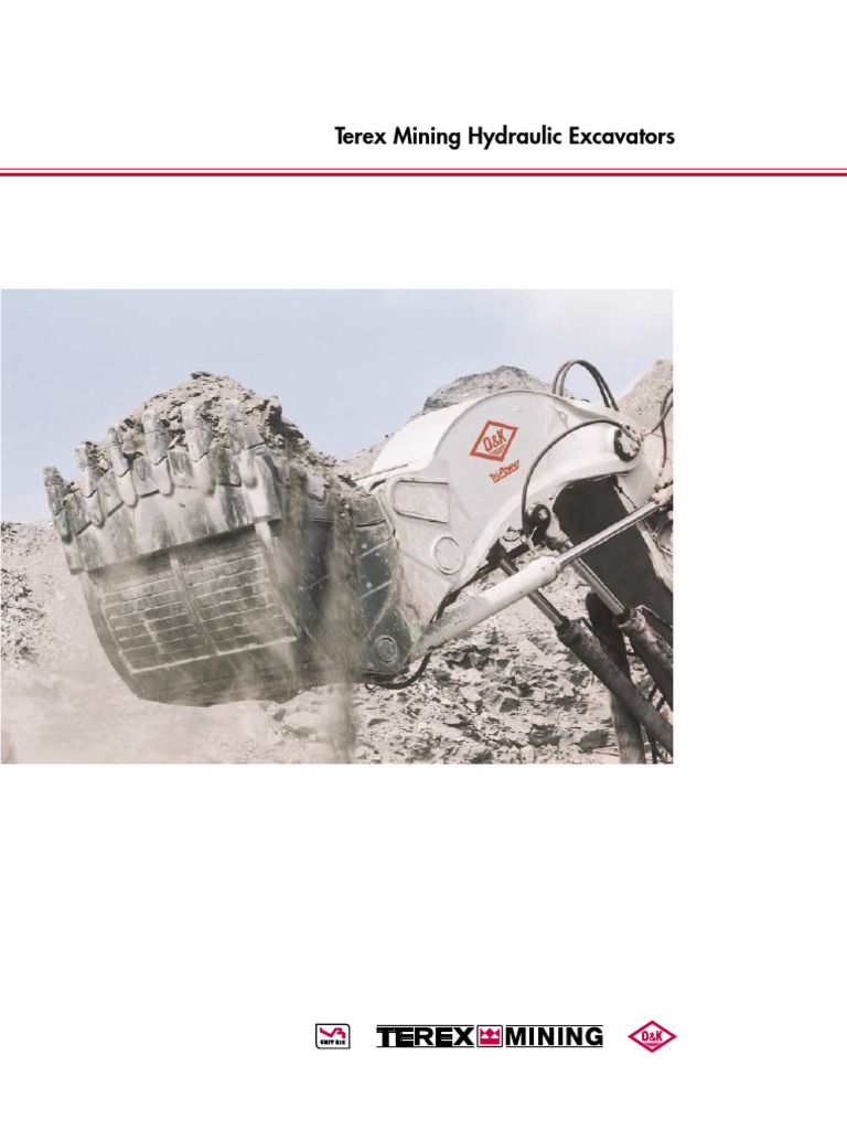 Terex Mining Hydraulic Excavators | PDF | Engines | Horsepower