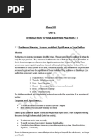Introduction To Yoga | PDF | Asana | Indian Philosophy