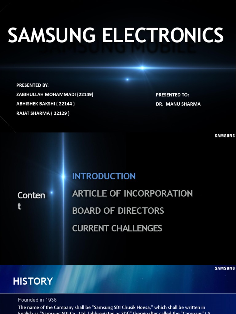 Samsung Corporate Governance | PDF | Preferred Stock | Samsung Electronics