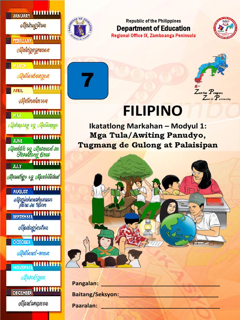 Filipino7 Q3 M1 | PDF