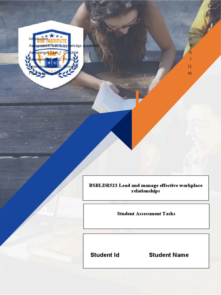 BSBLDR523 Student Assessment Tasks 04-03-21 | PDF | Discrimination | Employment