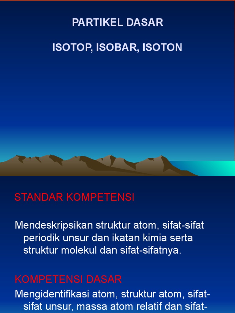 ISOTOP | PDF