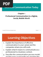 Professional Communication in Today's Digital, Social, Mobile World ...