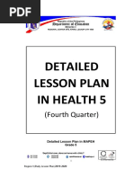 Health 5 Lesson Plan | PDF