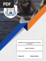 BSBLDR523 Student Assessment Tasks 04-03-21 | PDF | Discrimination | Employment