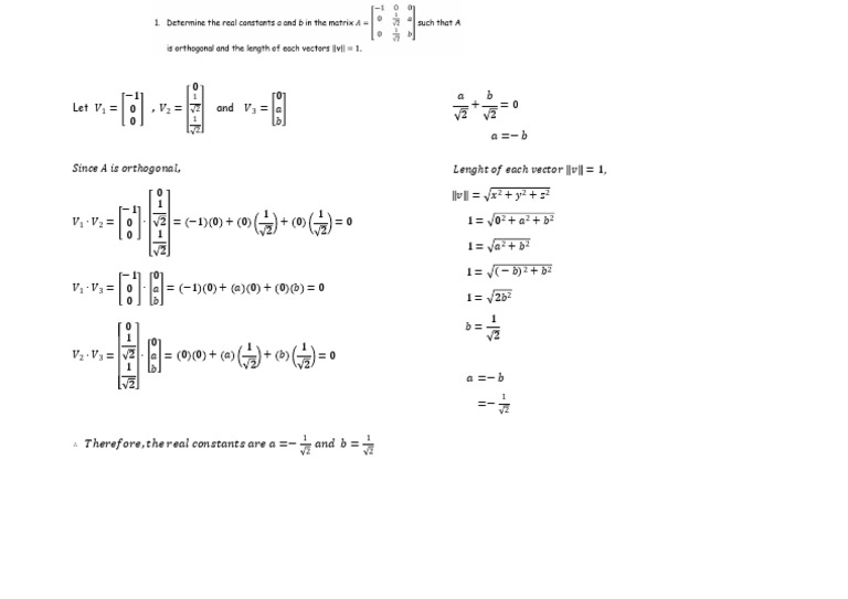 Answer Question 1 | PDF