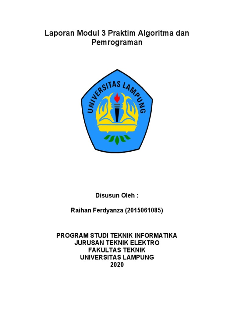 Modul 3 Tipe Data Dan Operator | PDF