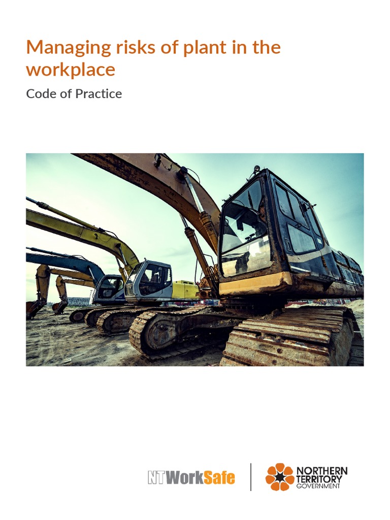 Code of Practice Managing Risks of Plant in The Workplace | PDF ...