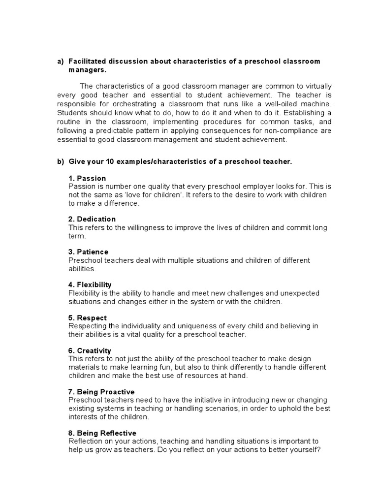 Module 3 La 1 Early Learning Environment | PDF | Preschool | Classroom