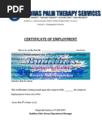 SOP Spa Opening Checklist | PDF