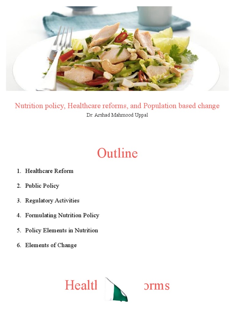 Nutrition & Healthcare Reform Policy | PDF | Food Security | Malnutrition