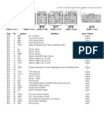 R32 ECU Pinout | PDF | Throttle | Fuel Injection