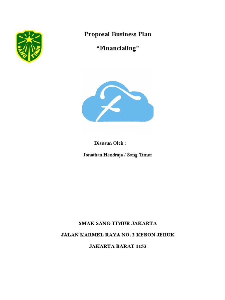 Proposal Business Plan | PDF