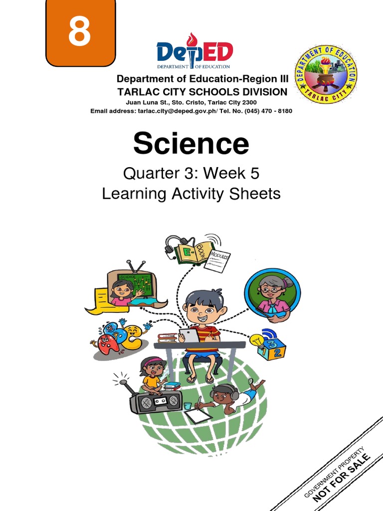Week5Q3 LAS Science8 Final | PDF | Atoms | Atomic Nucleus
