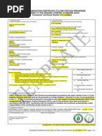 Tsca Certification | PDF | Self-Improvement