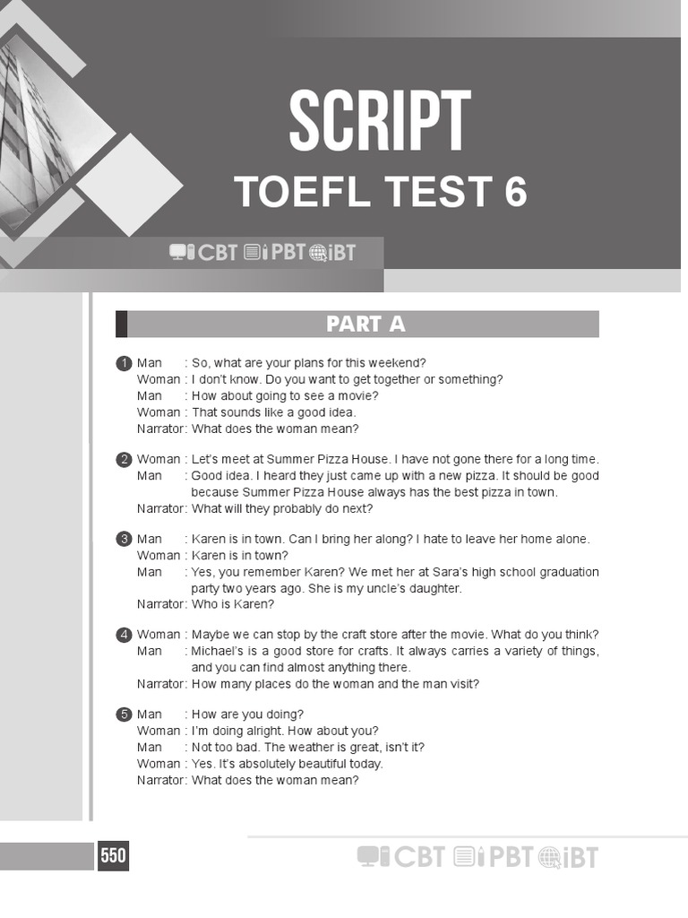 Script Toefl Test 6 | PDF | Payroll Tax | Taxes