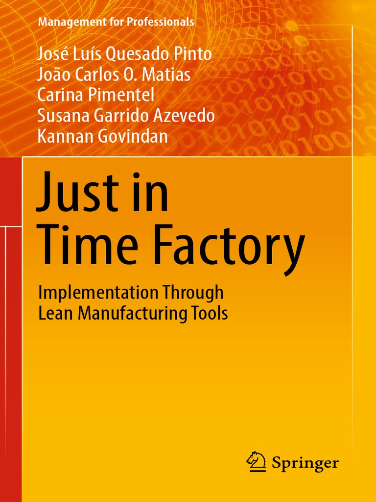 Libro Just in Time | PDF | Lean Manufacturing | Production And ...