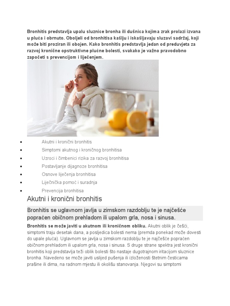 Bronhitis | PDF