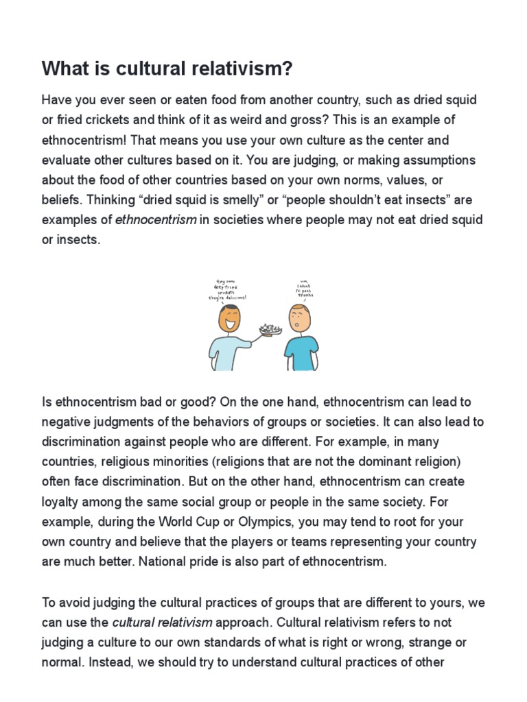Cultural Relativism - Definition & Examples (Article) - Khan Academy ...