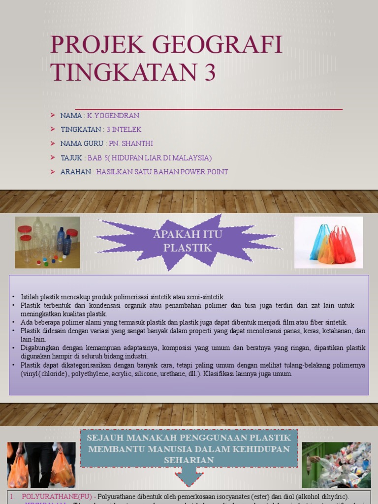 Projek Geografi Tingkatan 3 | PDF
