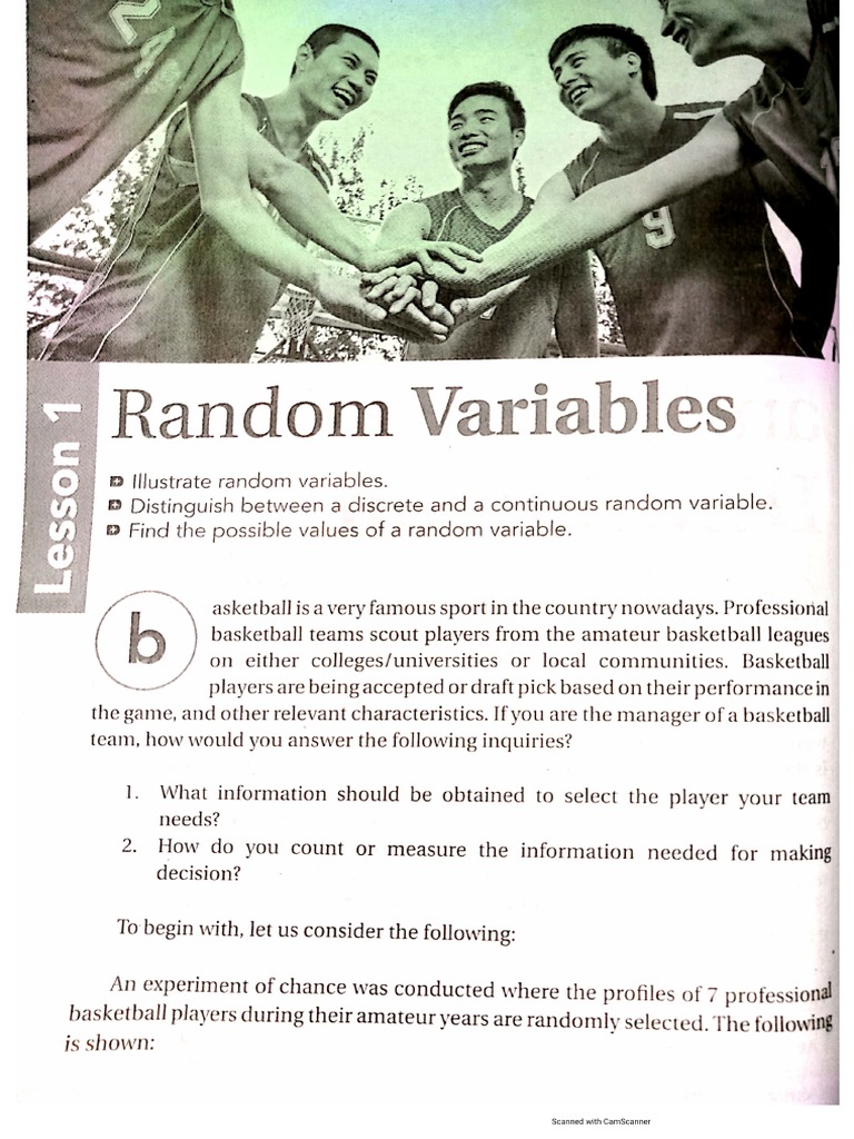 Random Variables | PDF