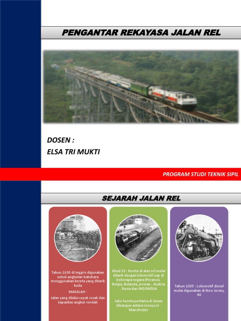 Pengantar Rekayasa Jalan Rel | PDF