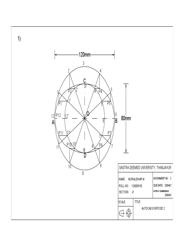 Autocad Exercise Week 2 Pdf
