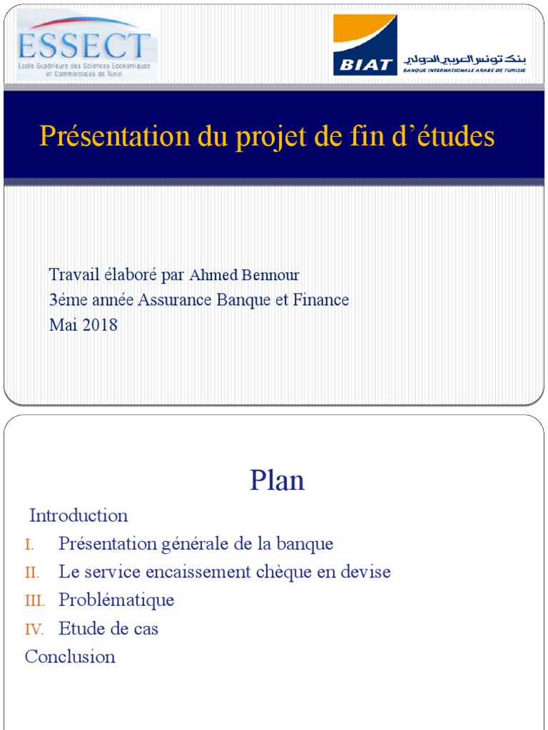 Biat Soutenance | PDF | Chèque | Banques