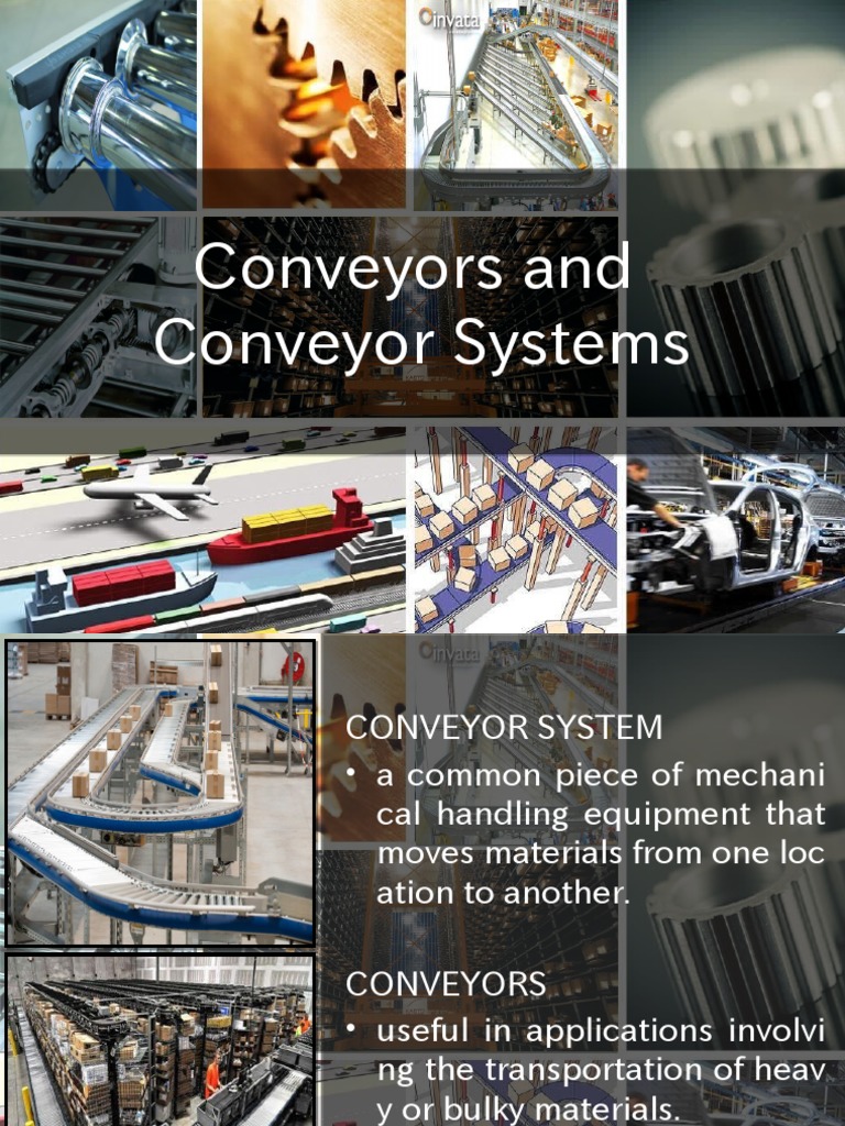 Conveyors and Conveying Systems - pptx-1 | PDF | Supply Chain ...