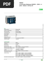 Masterpact NW12H1 Circuit Breaker Data | PDF | Alternating Current ...
