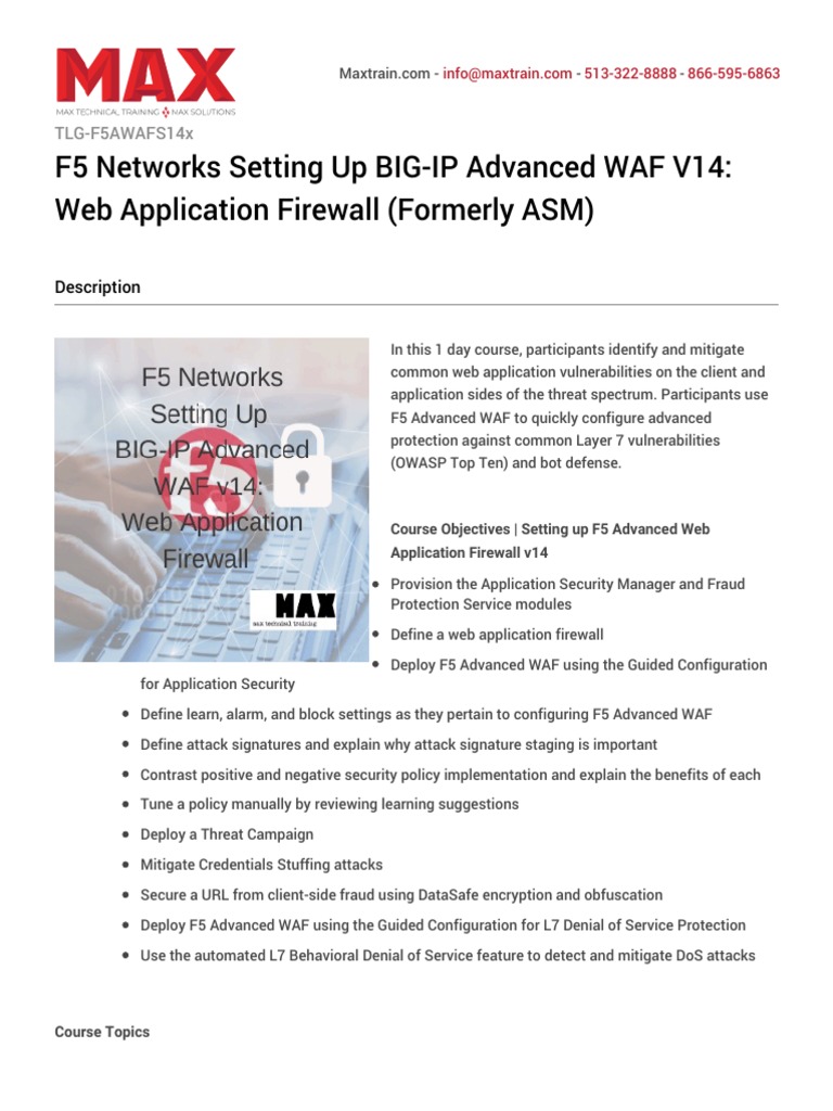 Https - Maxtrain - Com - Product - F5-Networks-Setting-Up-Big-Ip ...