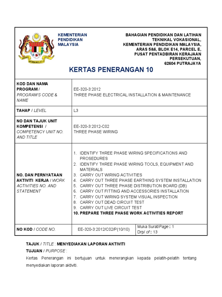 Wim KP 10 Three Phase | PDF