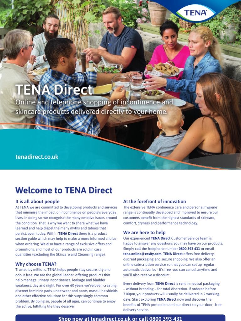 TDC001 TENA Direct Catalogue 0721 | Download Free PDF | Urinary ...
