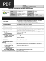 Grade 6 English Lesson Plan | PDF | Learning | Information