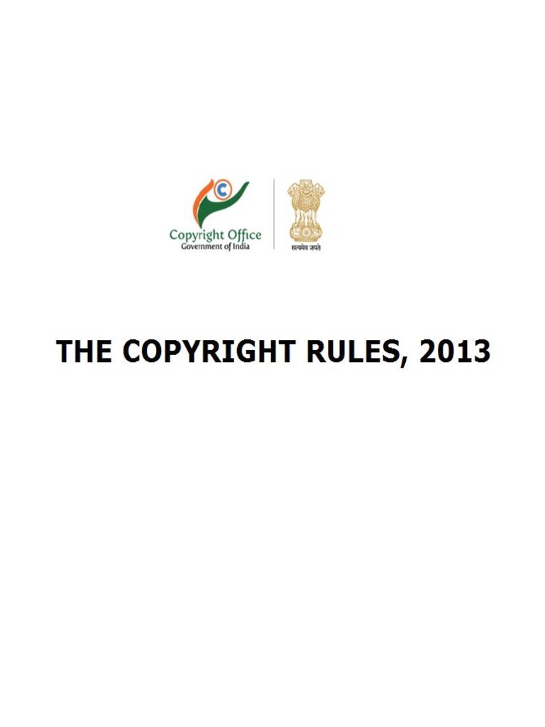 Copyright Rules 2013 Overview | PDF | License | Royalty Payment