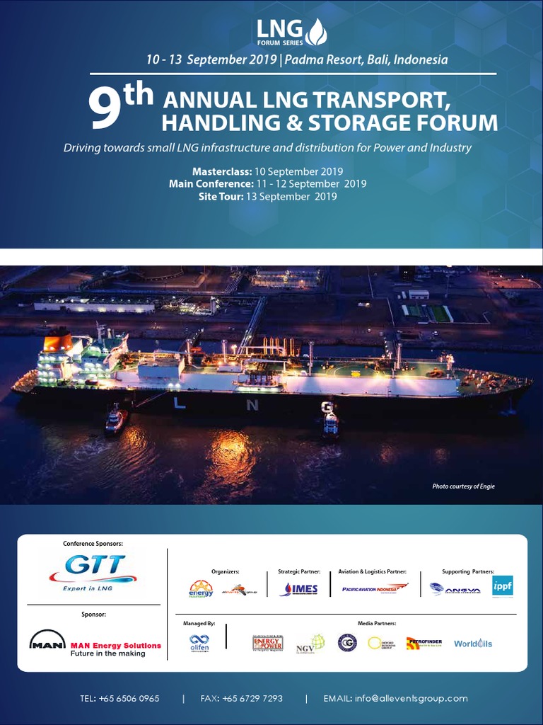 LNG Bali 2019 - Brochure | PDF | Liquefied Natural Gas | Chemical ...