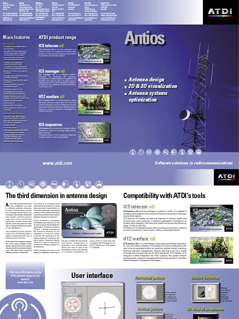 Antios | PDF | Antenna (Radio) | Integrated Circuit
