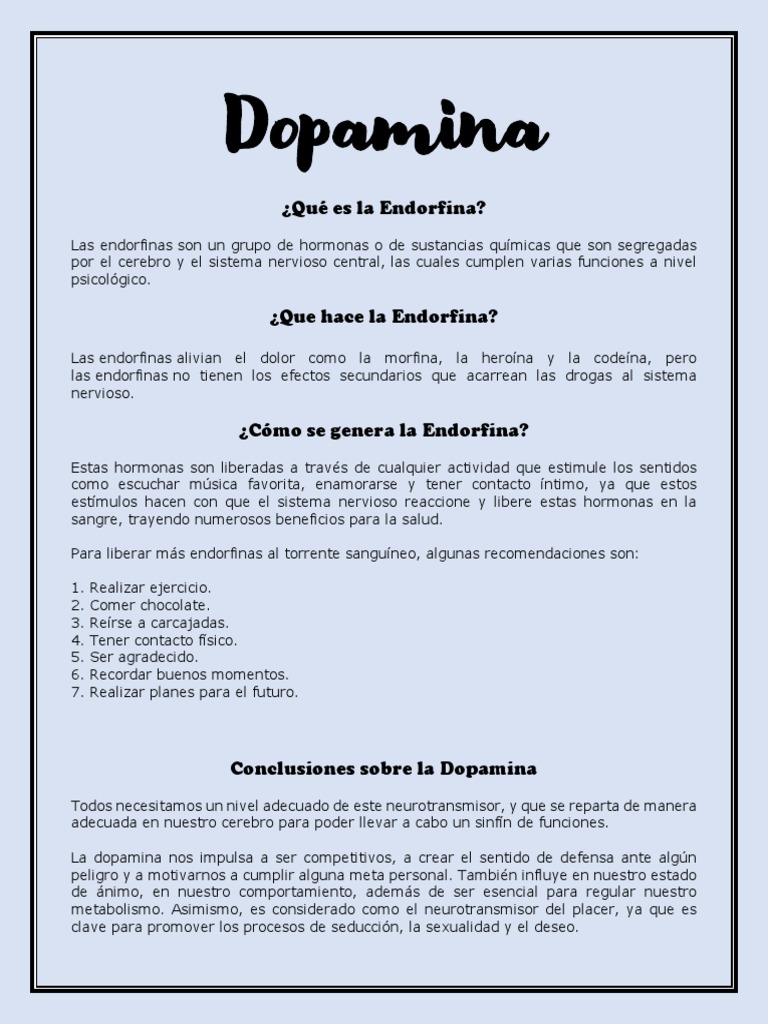 Dopamina | PDF
