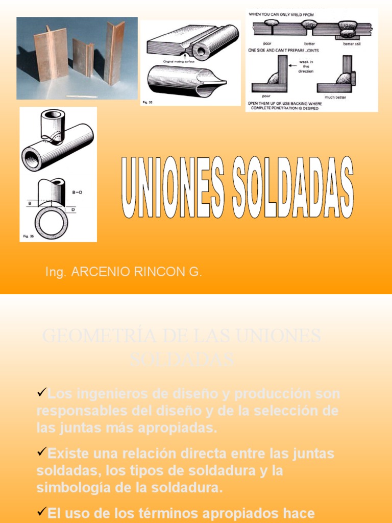 Tipos de Uniones y Soldaduras | PDF | Revestimiento | Soldadura