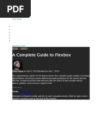 A Complete Guide To Flexbox - CSS-Tricks | PDF | Page Layout | Computer Programming