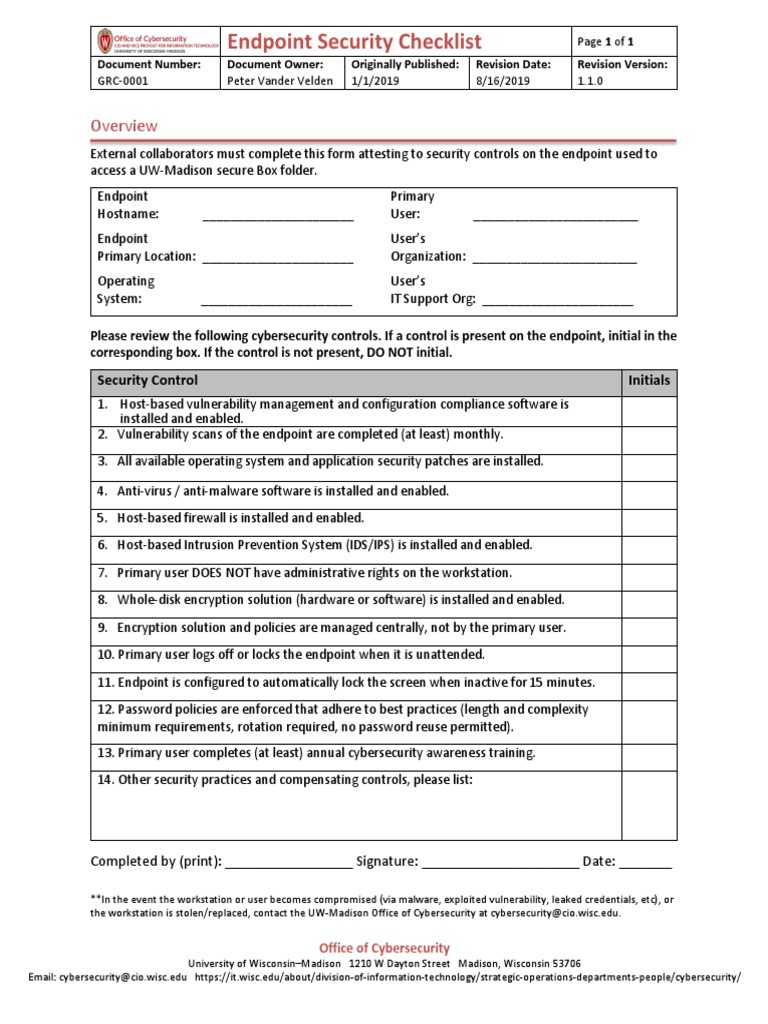 Ids Ips Audit Checklist | PDF | Computer Security | Security