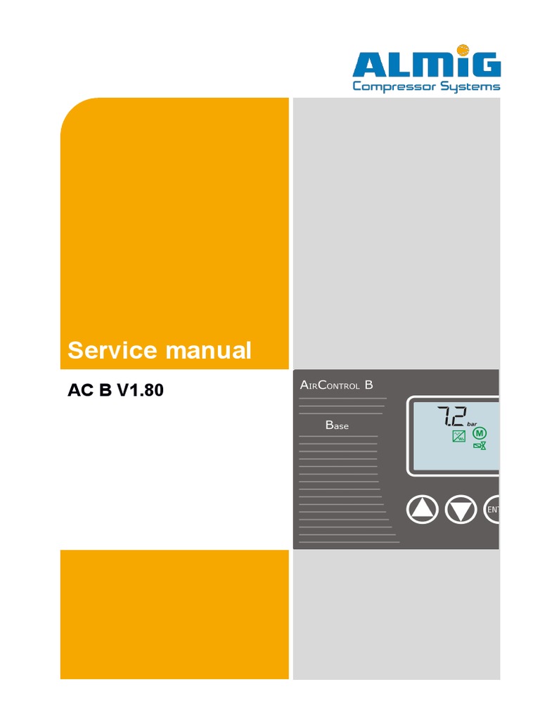 Ouvrir ALMiG AC B V1.80 Service Manual GB | PDF | Parameter (Computer Programming) | Menu ...