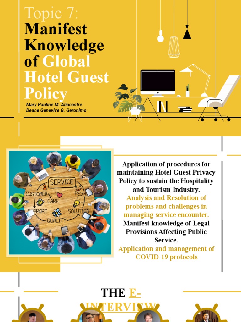 Hotel Guest Privacy & Service Guide | PDF | Privacy Policy | Privacy