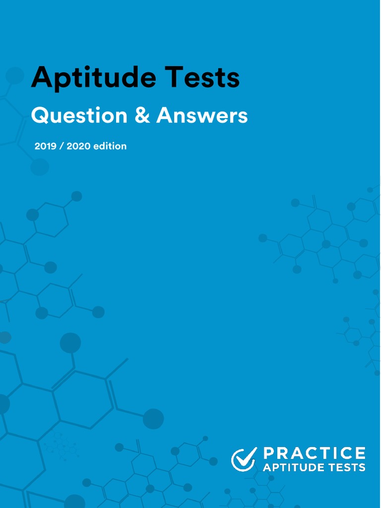 Aptitude Test | PDF