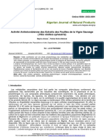 Anthocyanes : Propriétés et Applications | PDF